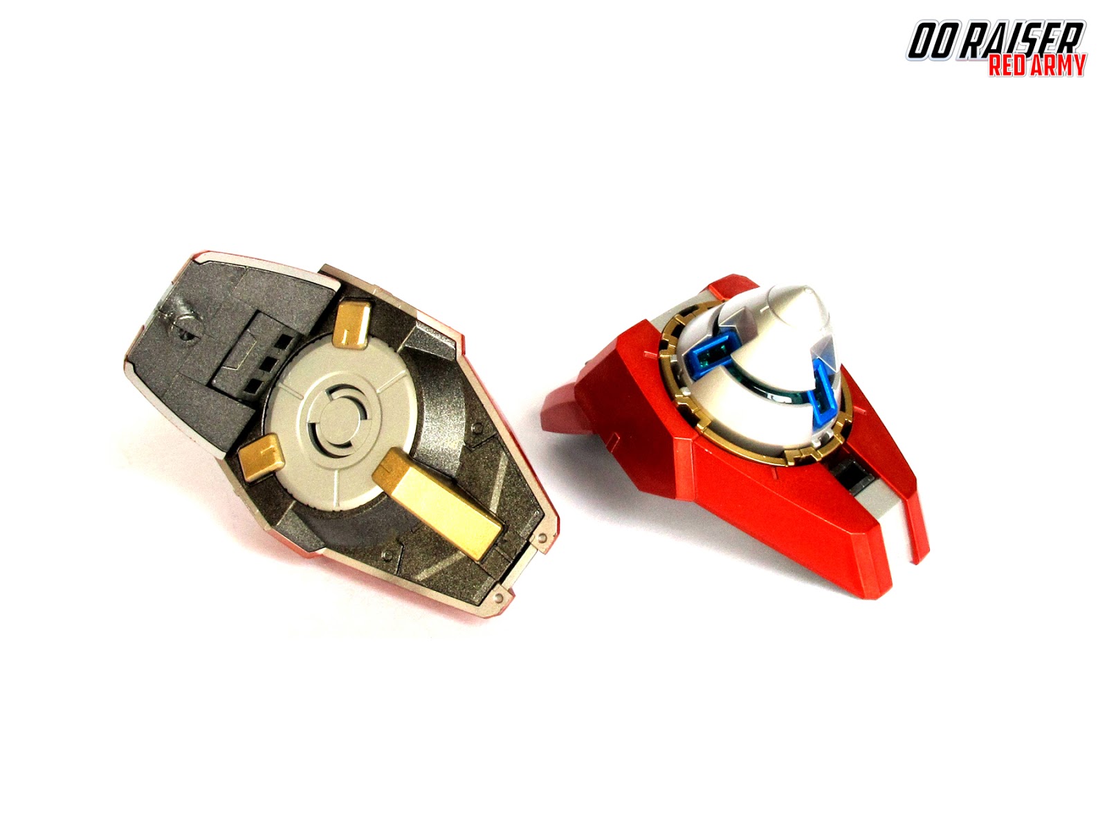 GUNDAM GUY: MG 1/100 GN-0000 + GNR-010 00 Raiser [Red Army] - Painted Build